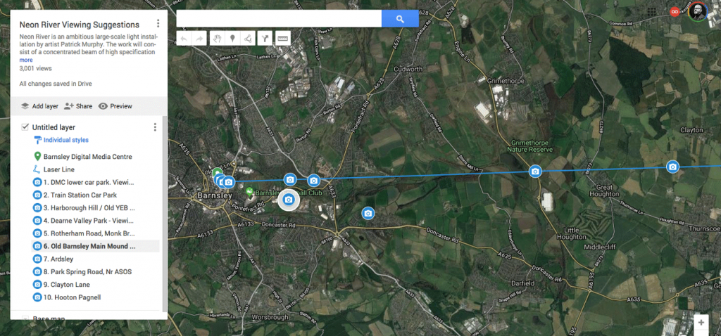 Neon River – Patrick Murphy Studio